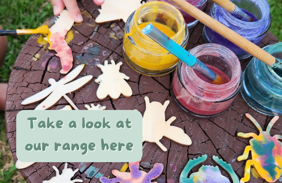 Eco Art and Craft: kids sustainable Paints, Sensory Play & Crayons ...