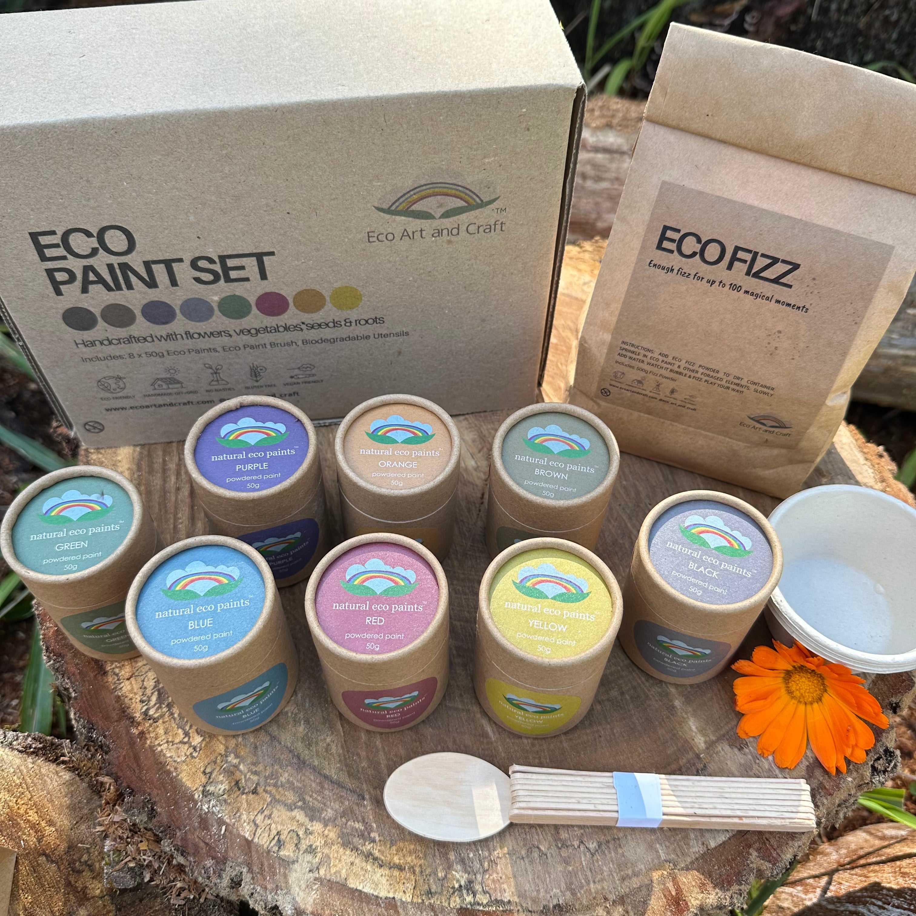 Alchemist Duo: Eco Fizz and Eco Paint Set – Eco Art And Craft